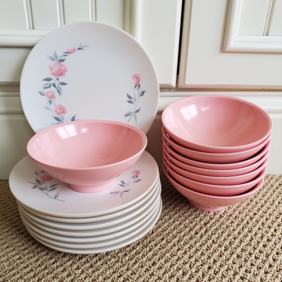 Boontonware | Kitchen | 6 Vintage Melamine Melmac Boontonware ...